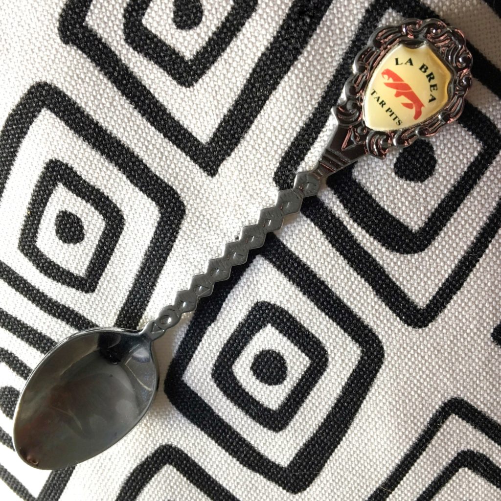 Day 179 – The La Brea Tar Pits Spoon – tackyspoons